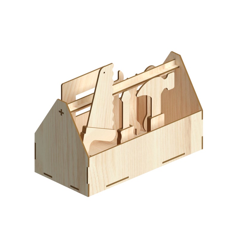 Toolbox with tools Laser Cut Files SvgDxfPdfAiCdrEps | Etsy