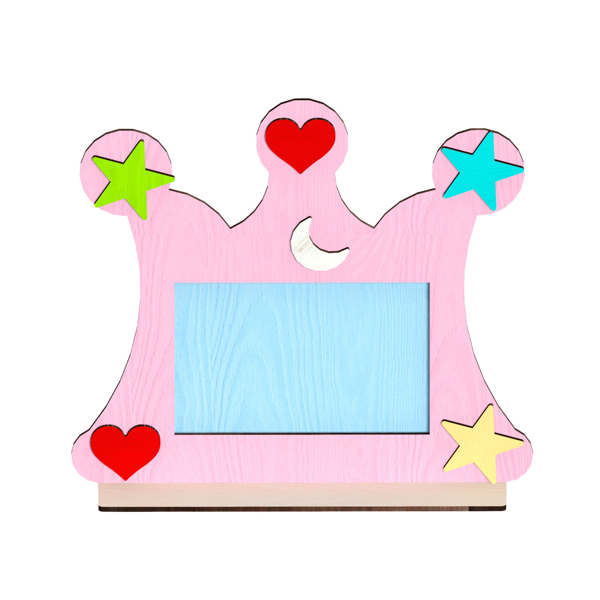 Crown Portrait Laser Cut Files Svgdxfpdfaicdreps | Etsy