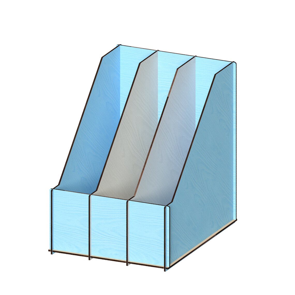 File Holderlaser Cut Files Svgdxfpdfaicdreps Laser | Etsy