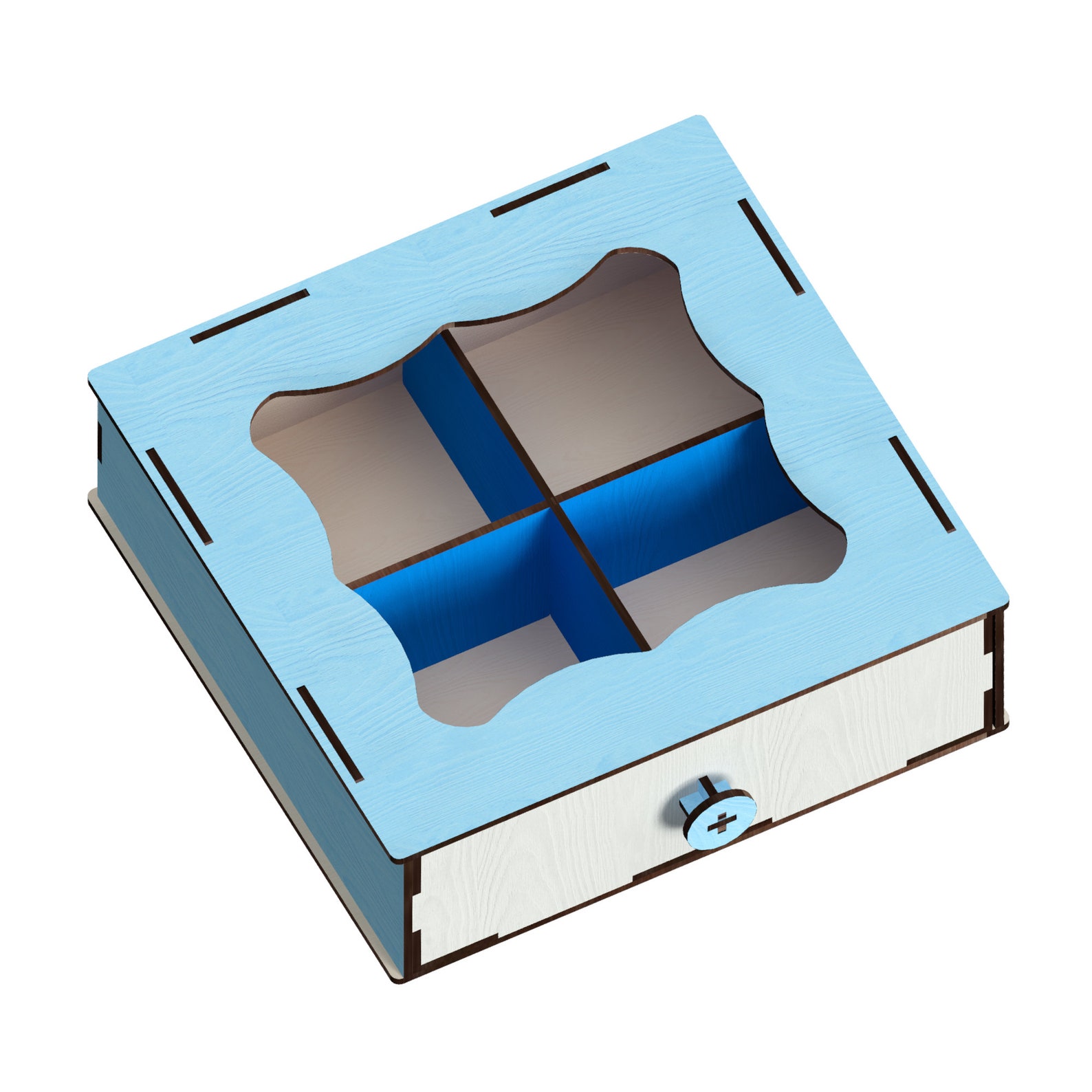 Drawer Box Laser Cut Files Laser Cut Template Laser Cut - Etsy