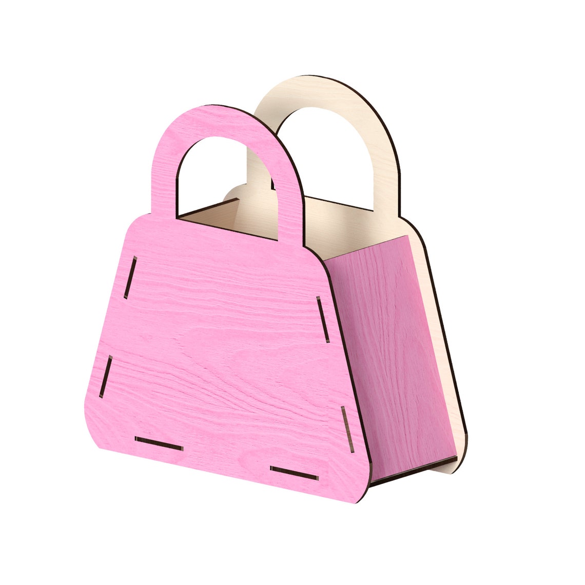 Handbag Laser Cut Files laser cut template laser cut | Etsy