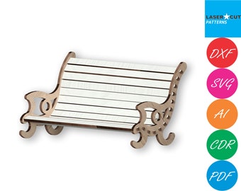 Park Bench Pattern - Etsy