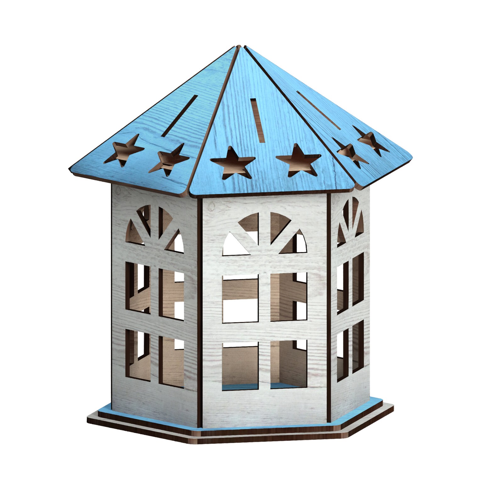 Lantern Centerpiece Laser Cut Files: Vector Pattern (digital Download ...