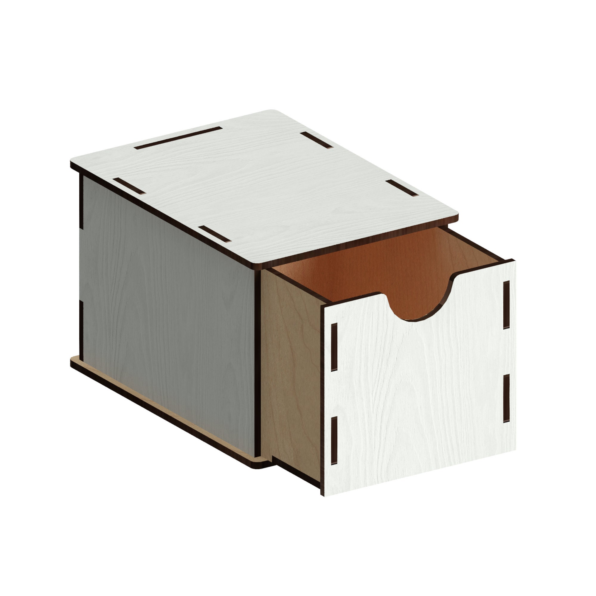 Drawer Box Laser Cut Files Laser Cut Template Laser Cut | Etsy