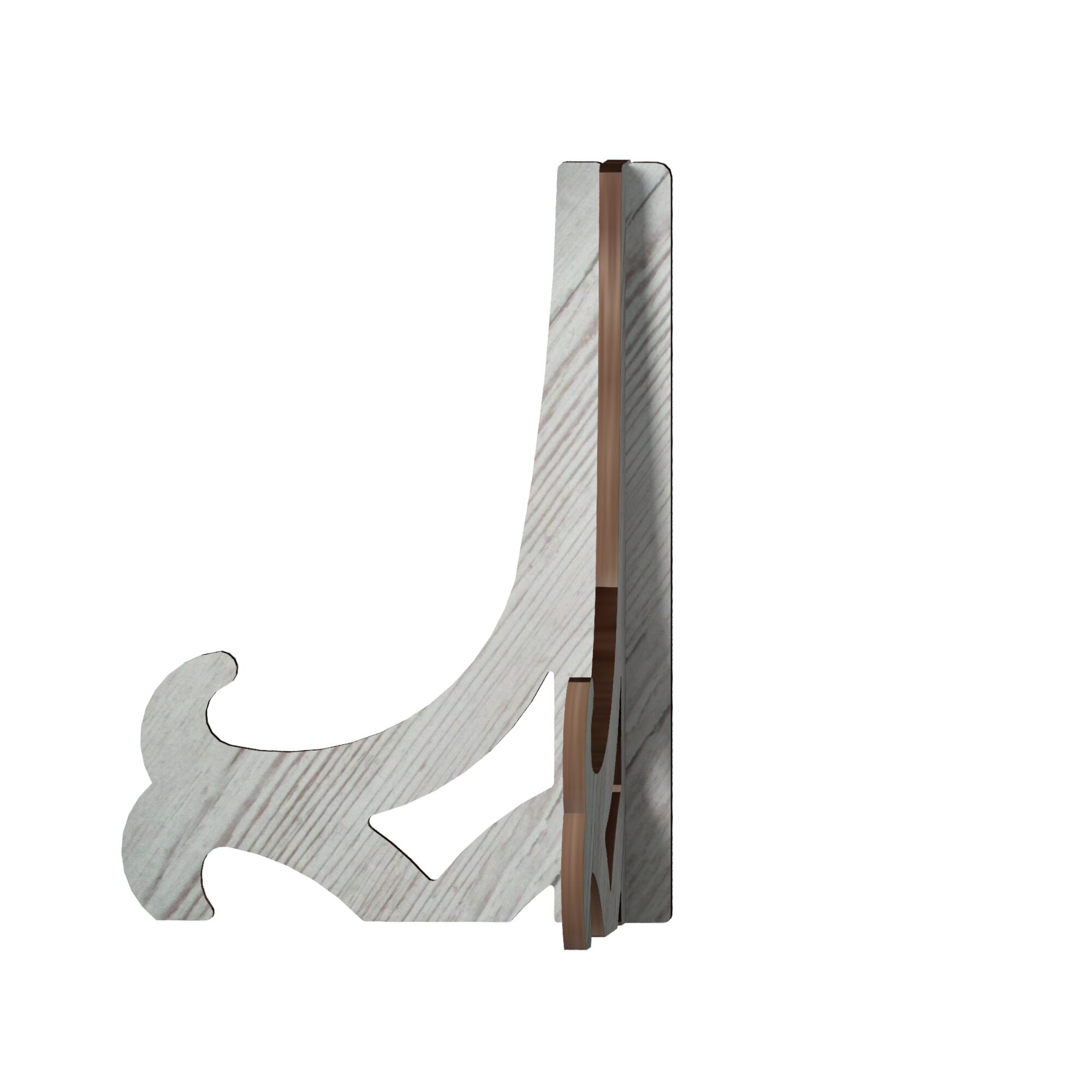 Plate Stand, Laser Cut Files - Svg+dxf+pdf+ai+cdr+eps - Laser Files ...