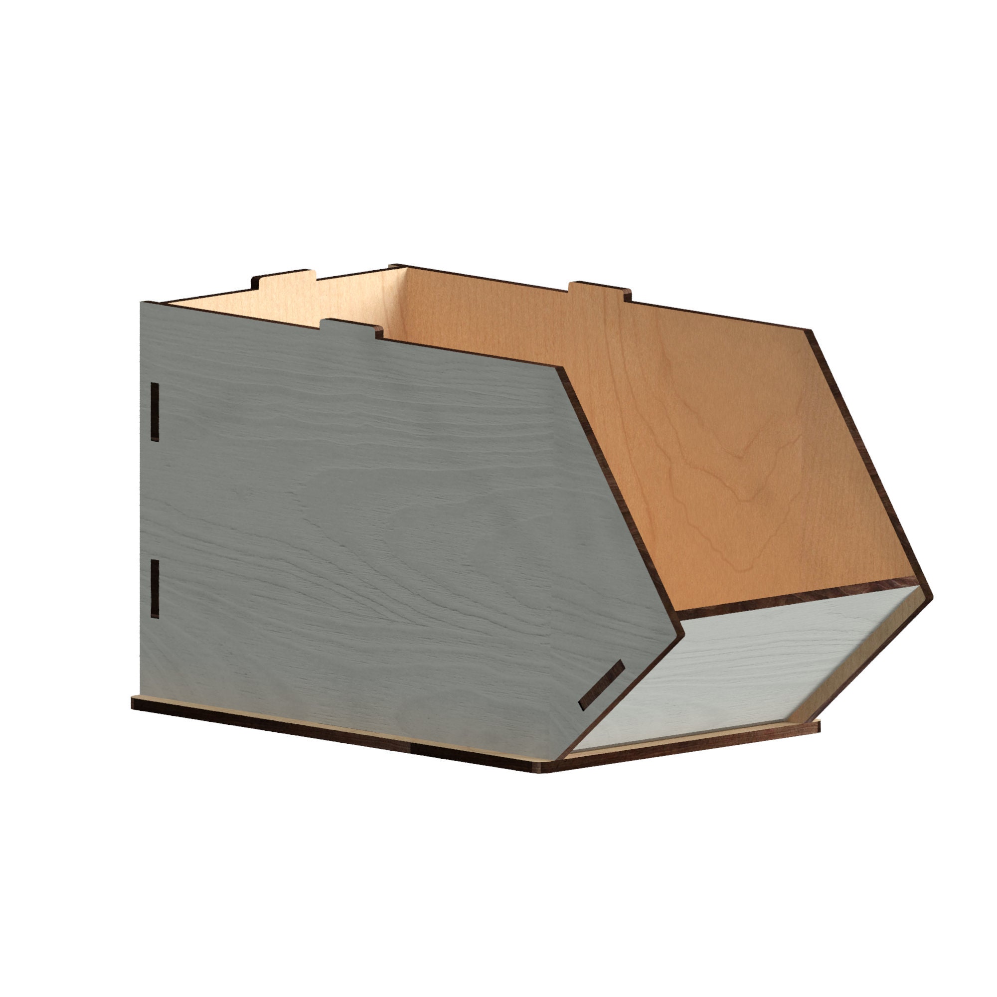 Box Organizer Pattern Vector for Laser Cutting Cncsvglaser | Etsy