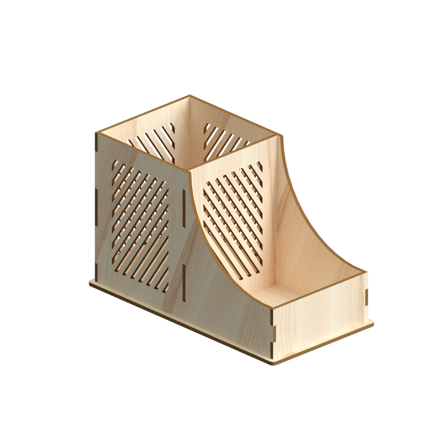 Pen Holder Laser Cut Files SvgDxfPdfAiCdrEps laser | Etsy