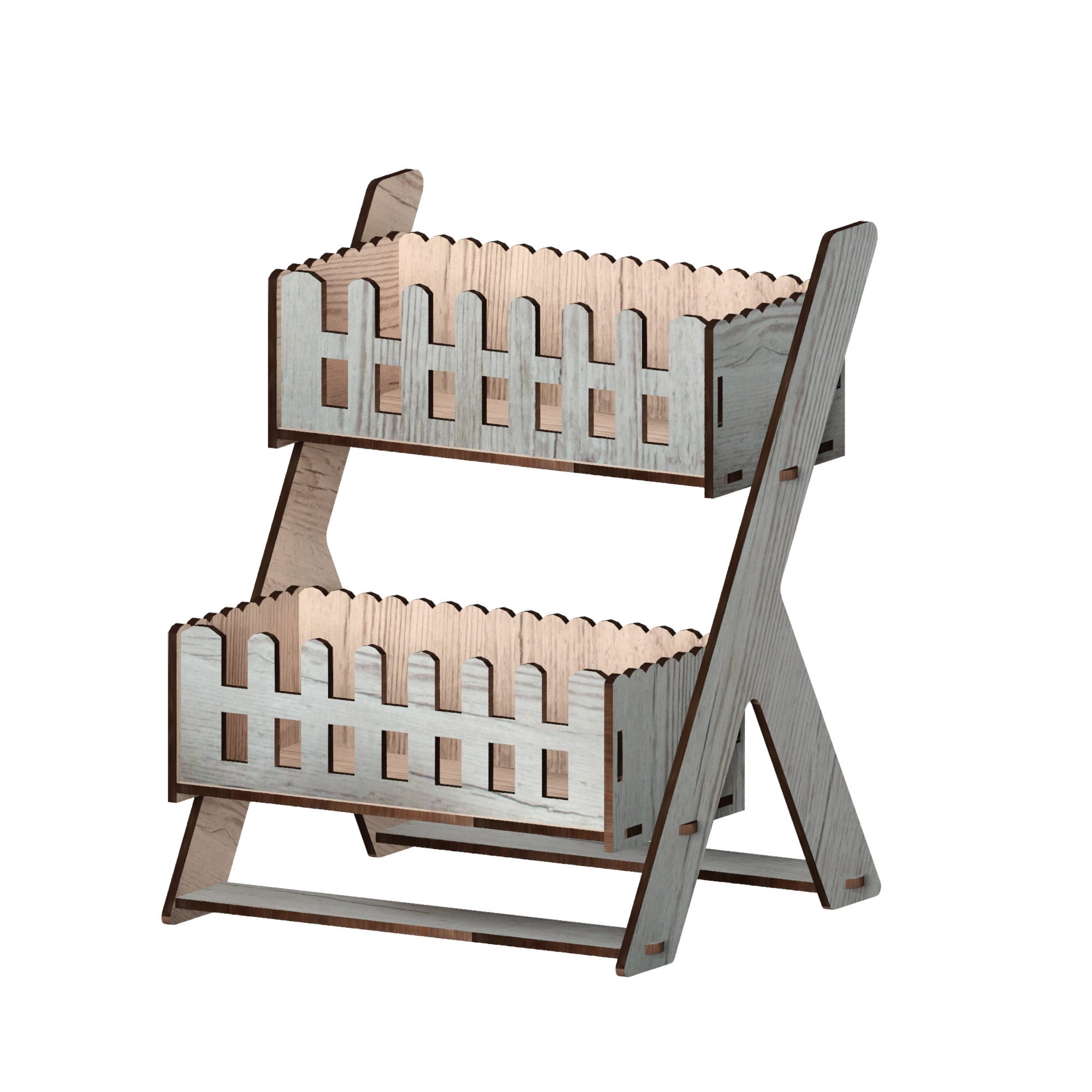 Stair Candy Stand Laser Cut File: Vector Template (digital Download) - Etsy