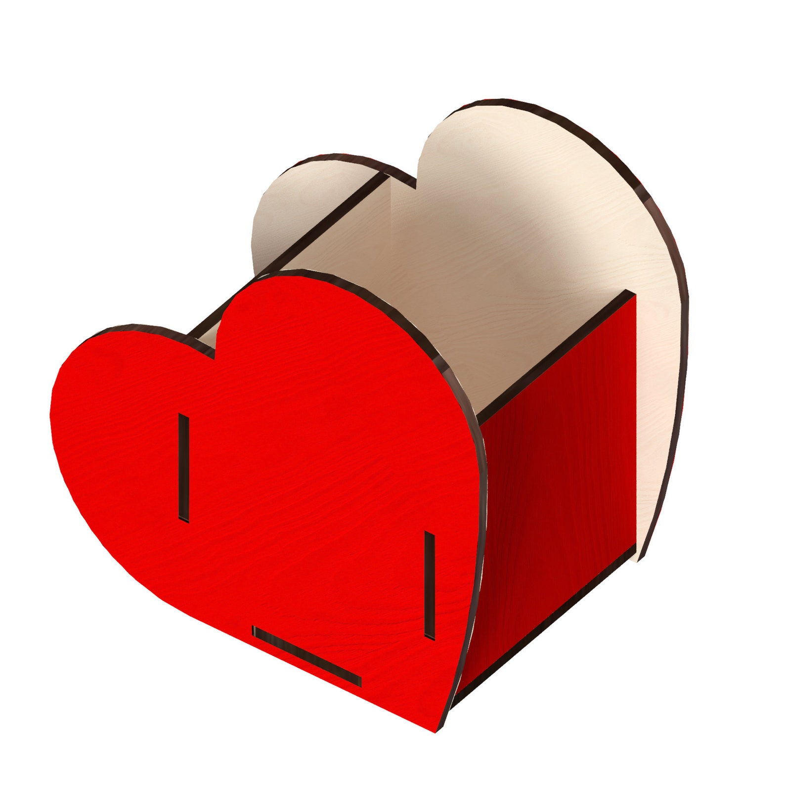 Heart Box Laser Cut Files Laser Cut Template Laser Cut - Etsy