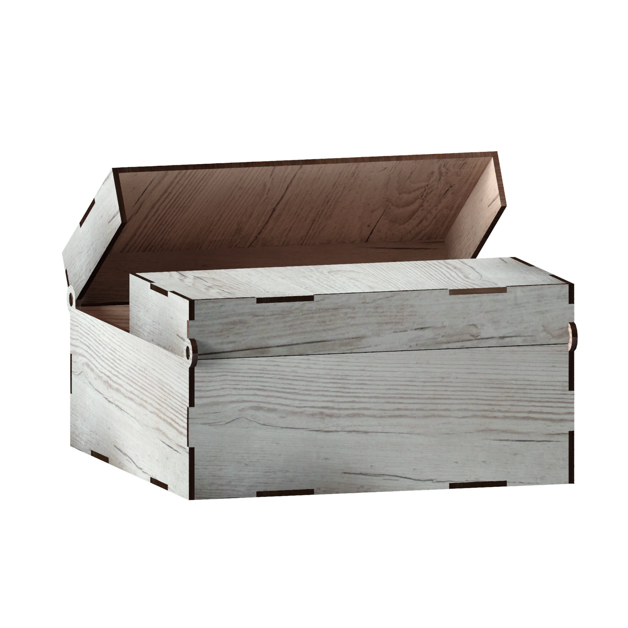 Box With Lids Laser Cut Files Laser Cut Template Laser Cut | Etsy