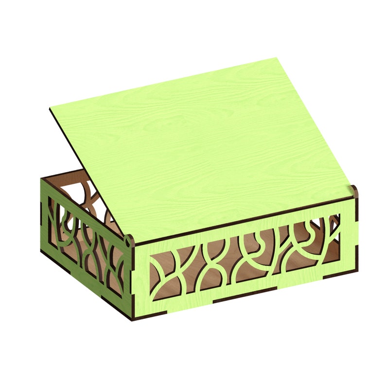 Box With Lid Laser Cut Files Laser Cut Template Laser Cut - Etsy