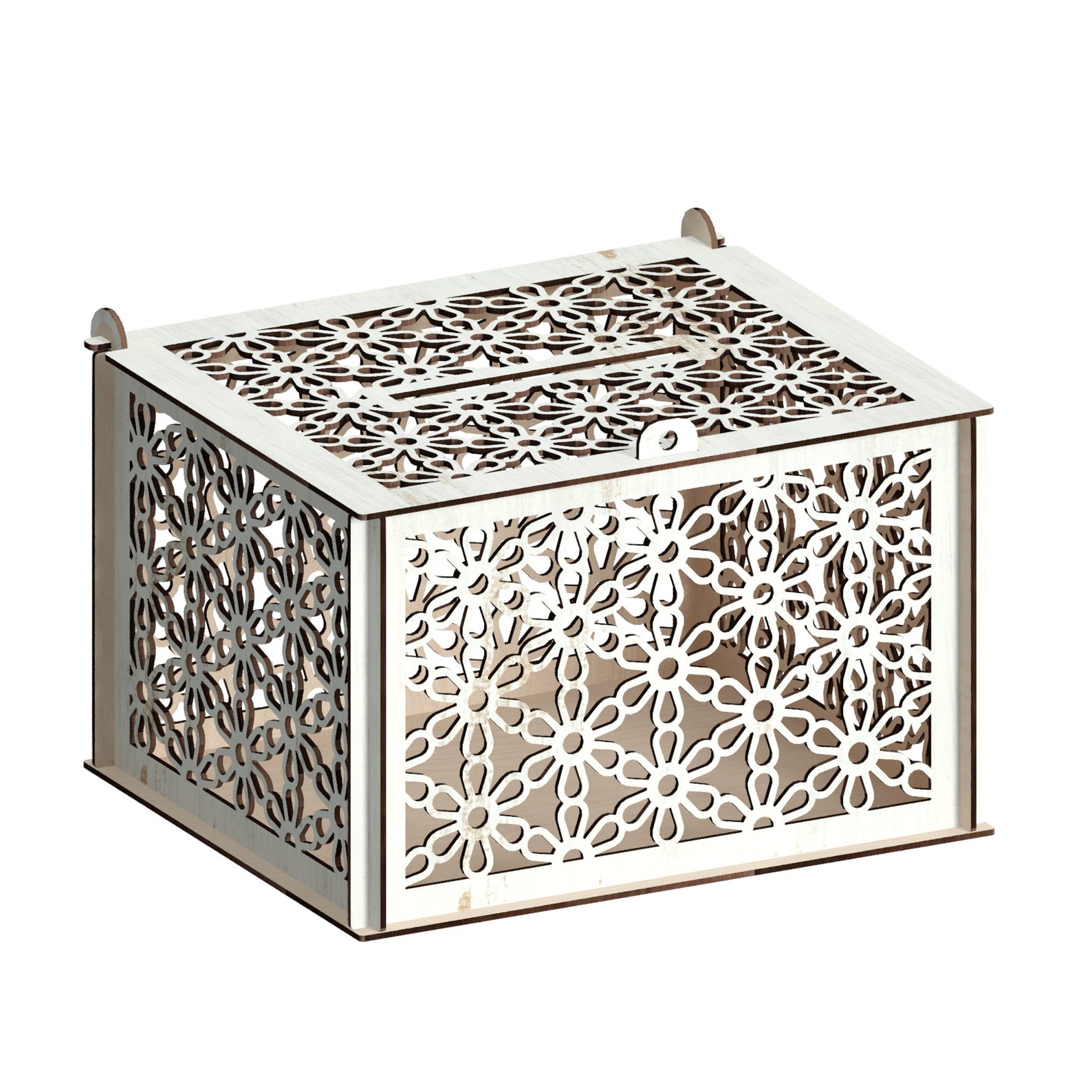 Wedding Card Box Laser Cut Files Svgdxfpdfaicdreps - Etsy