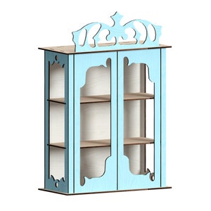 Jewelry Cabinet,laser Cut Files, Laser Cut Template, Vector for Laser ...