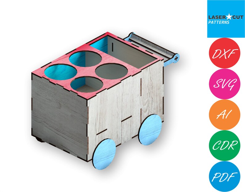 Beer Cart Laser Cut Files Laser Cut Template Laser Cut - Etsy