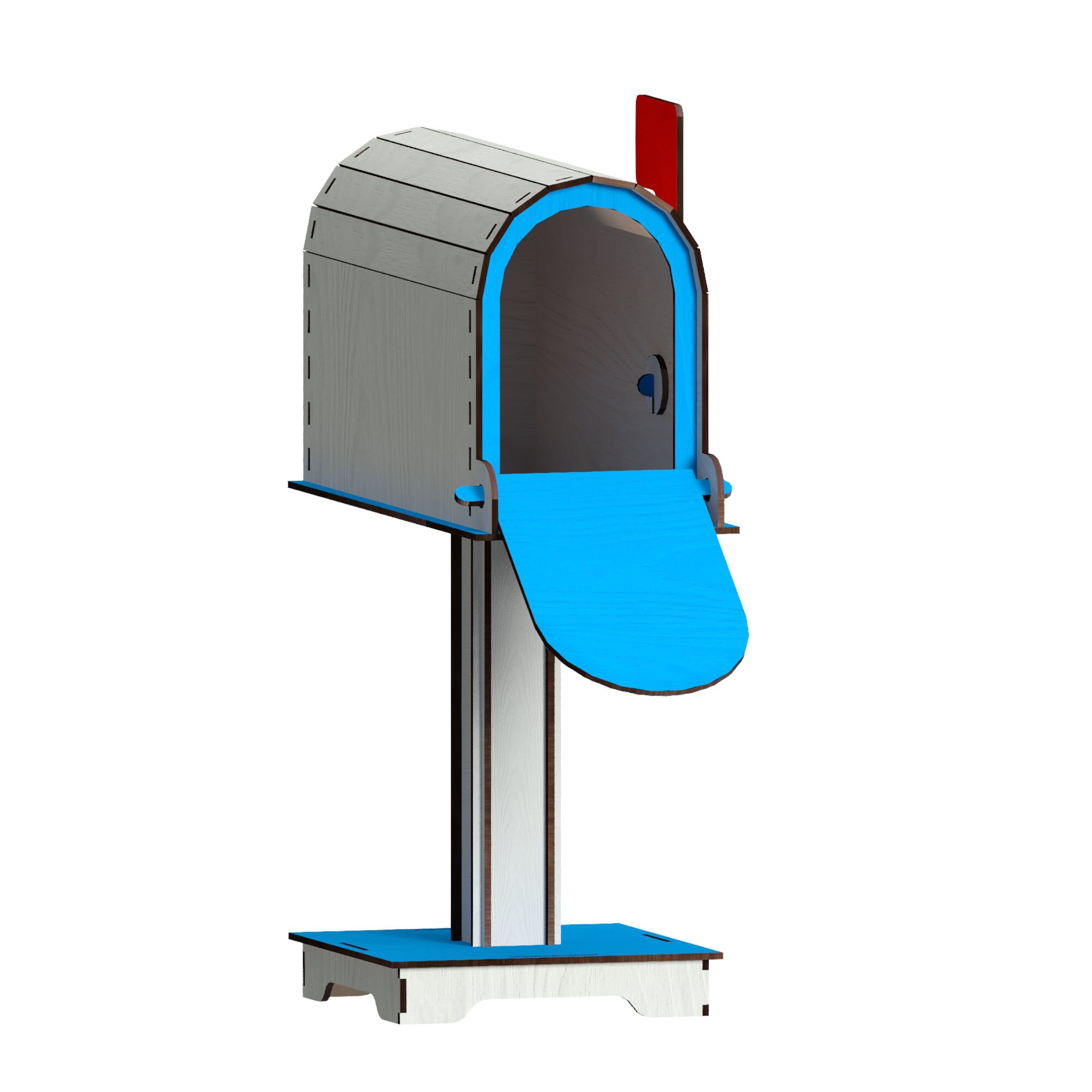 Mailbox Laser Cut Files, Vector Plans (digital Download) - Etsy