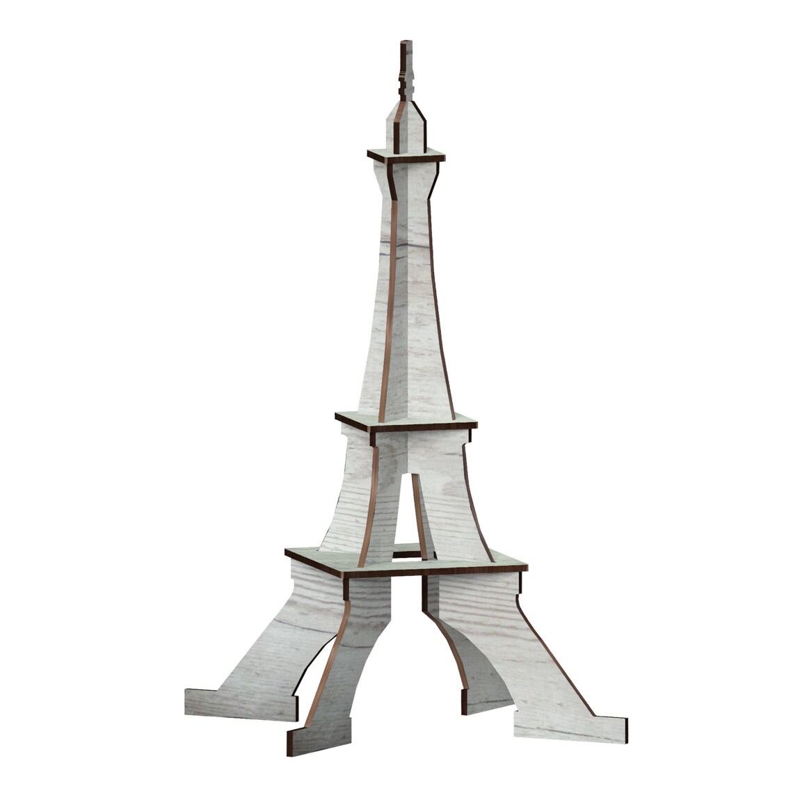 Eiffel Tower Center Piece Laser Cut Files | Etsy