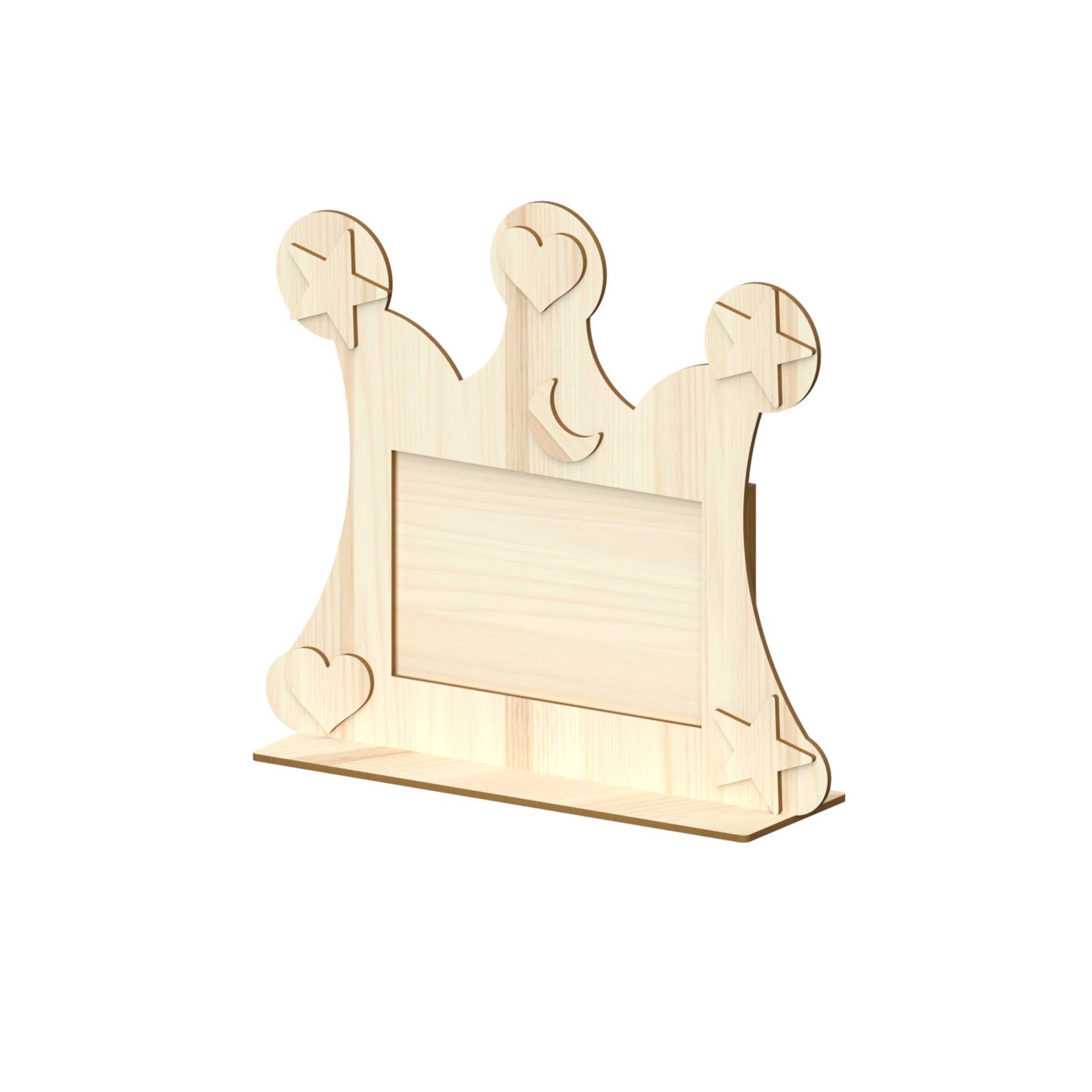 Crown Portrait Laser Cut Files SvgDxfPdfAiCdrEps | Etsy