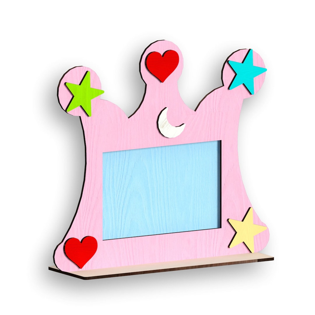 Crown Portrait, Laser Cut Files - Svg+dxf+pdf+ai+cdr+eps - Laser Files ...