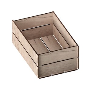 Huacal Fruit Box Pattern, Laser Cut Files, Laser Cut Template, Laser ...