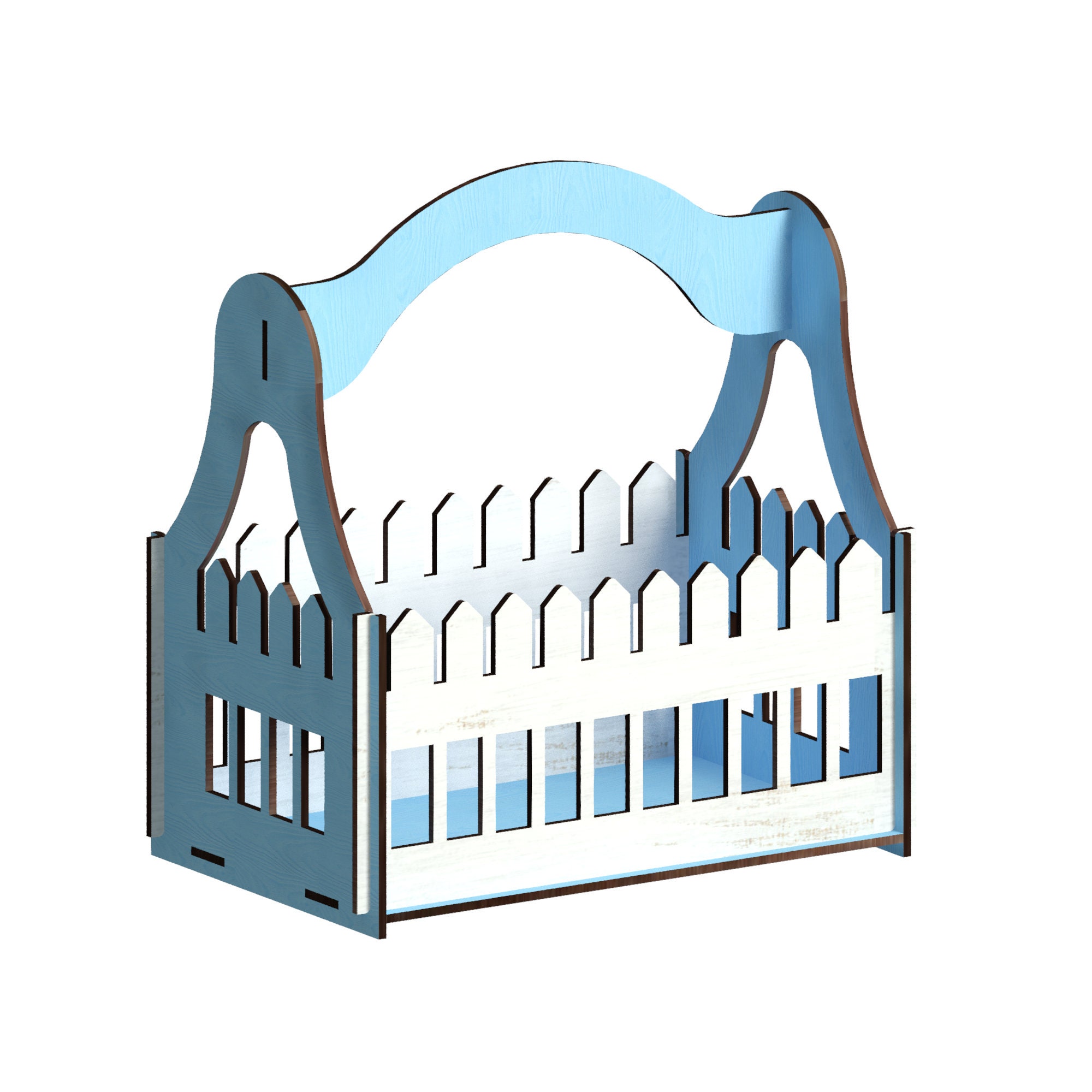 Flower Box Laser Cut Files Svgdxfpdfaicdreps Laser | Etsy