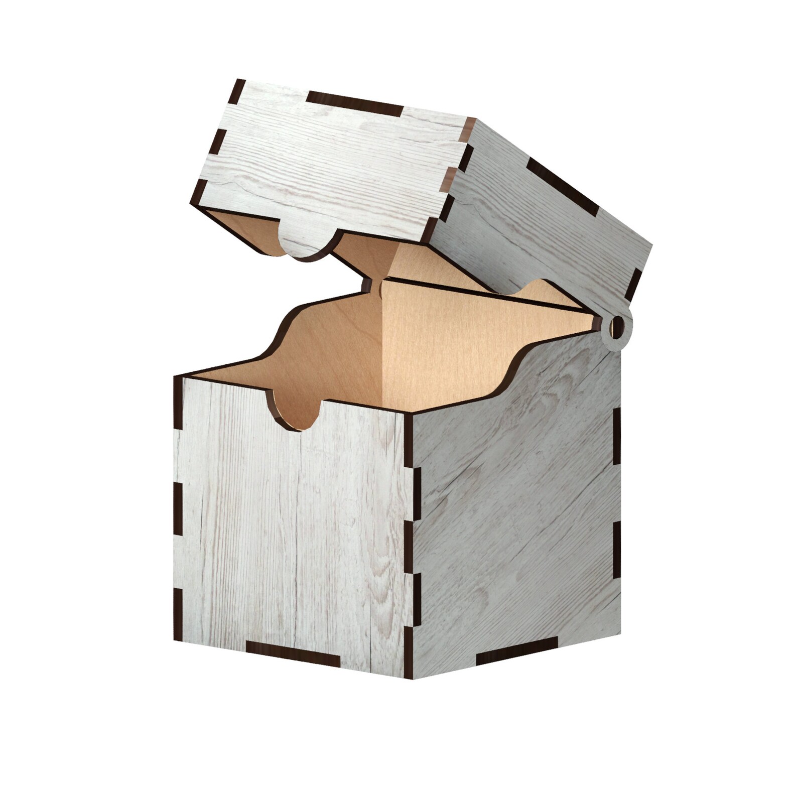 Box With Lid Laser Cut Files Laser Cut Template Laser Cut | Etsy