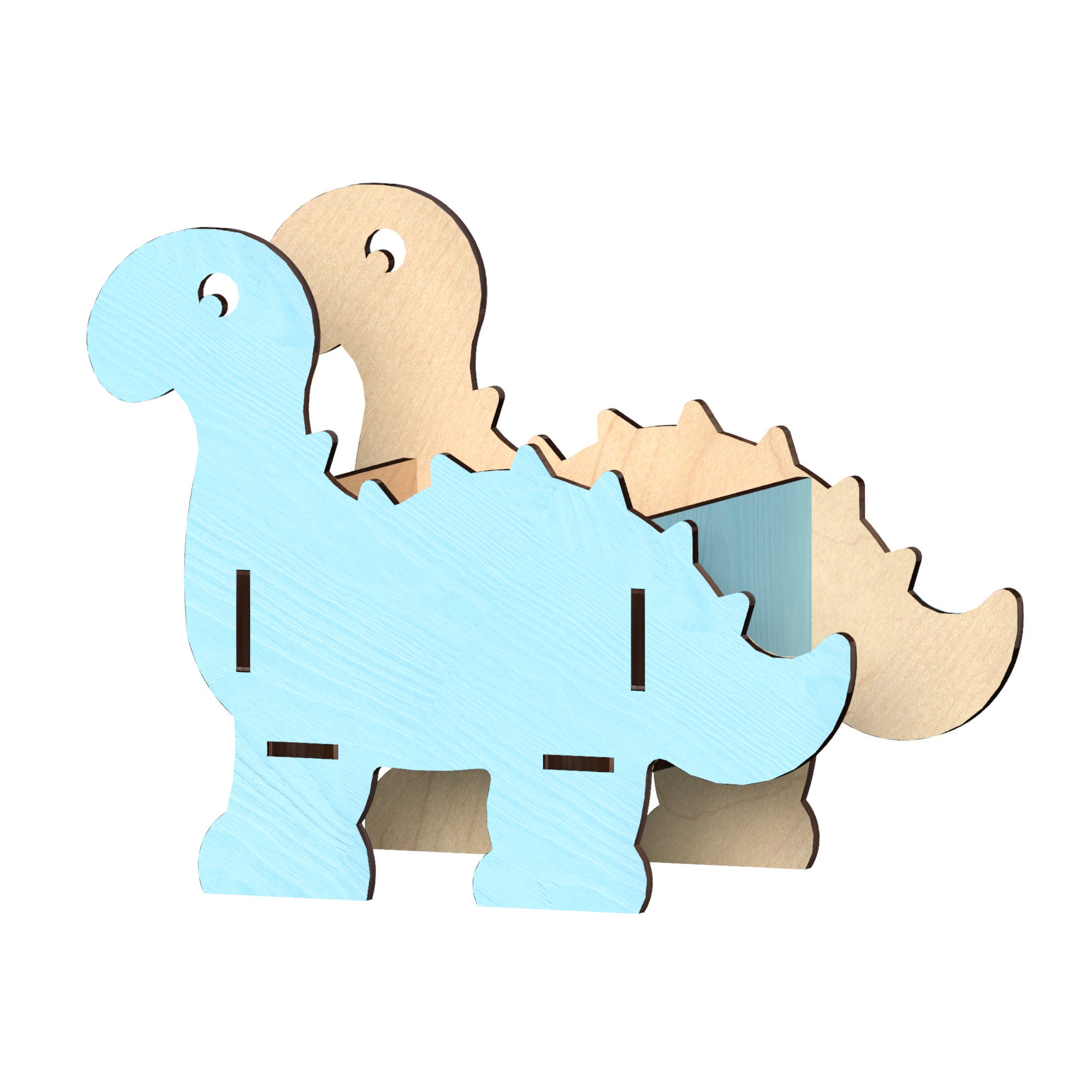 Dinosaur Boxlaser Cut Files Laser Cut Template Vector for | Etsy