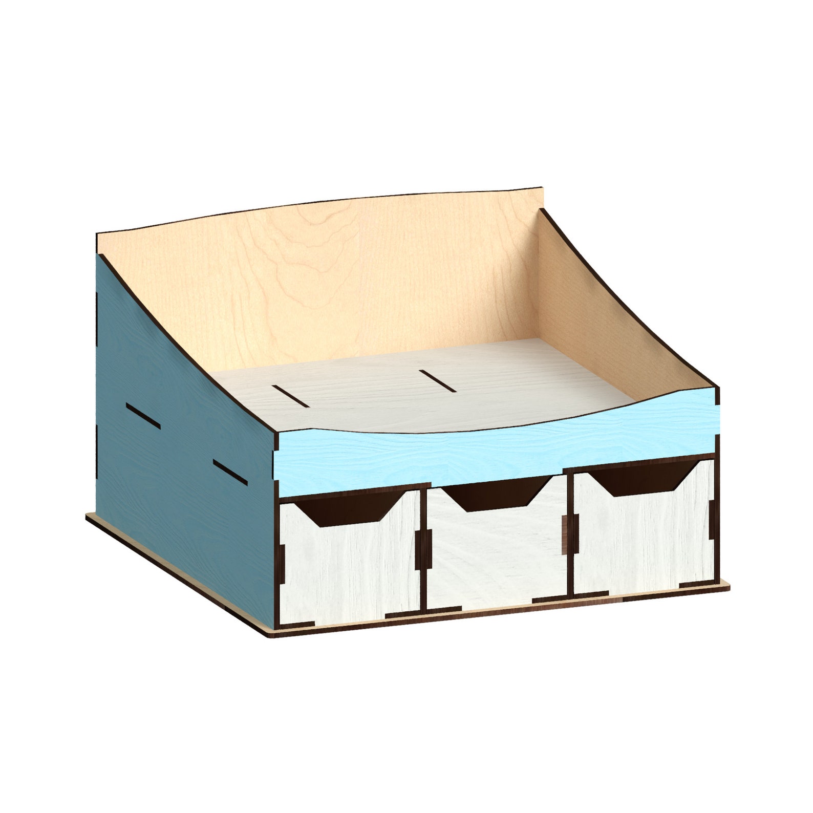 Drawer Organizer, Laser Cut Files - Svg+dxf+pdf+ai+cdr+eps - Laser ...