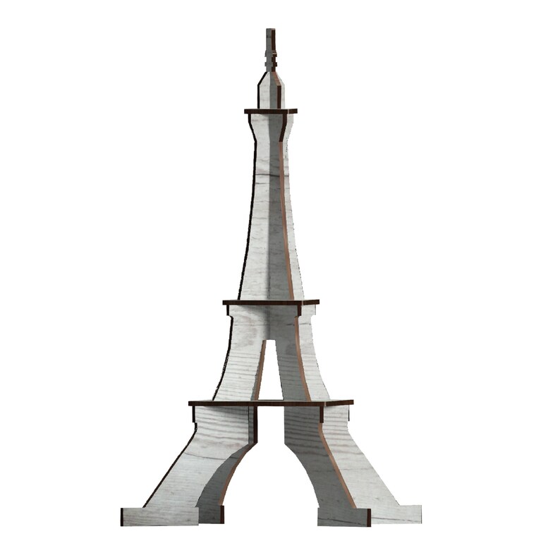 Eiffel Tower Center Piece Laser Cut Files | Etsy