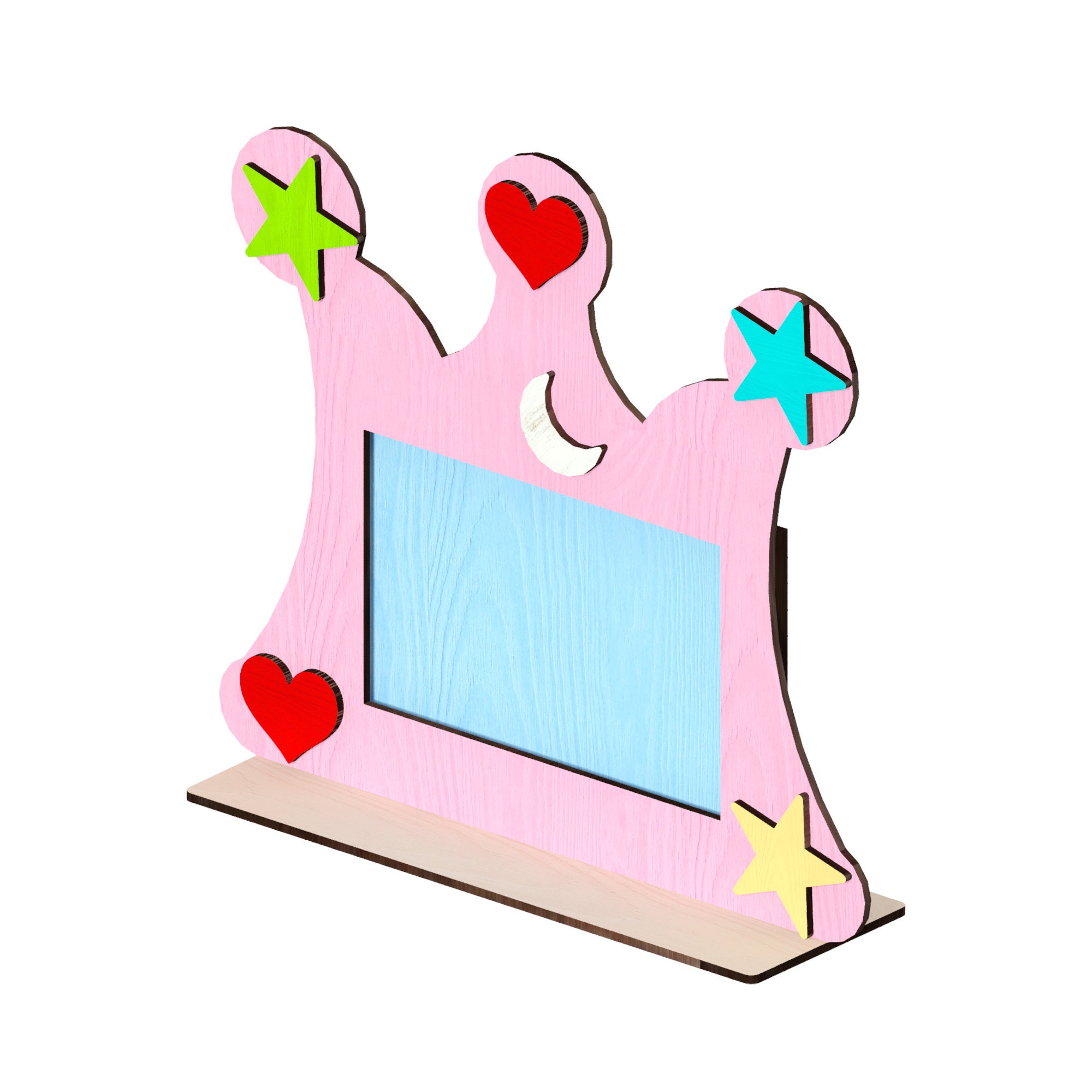 Crown Portrait Laser Cut Files Svgdxfpdfaicdreps | Etsy