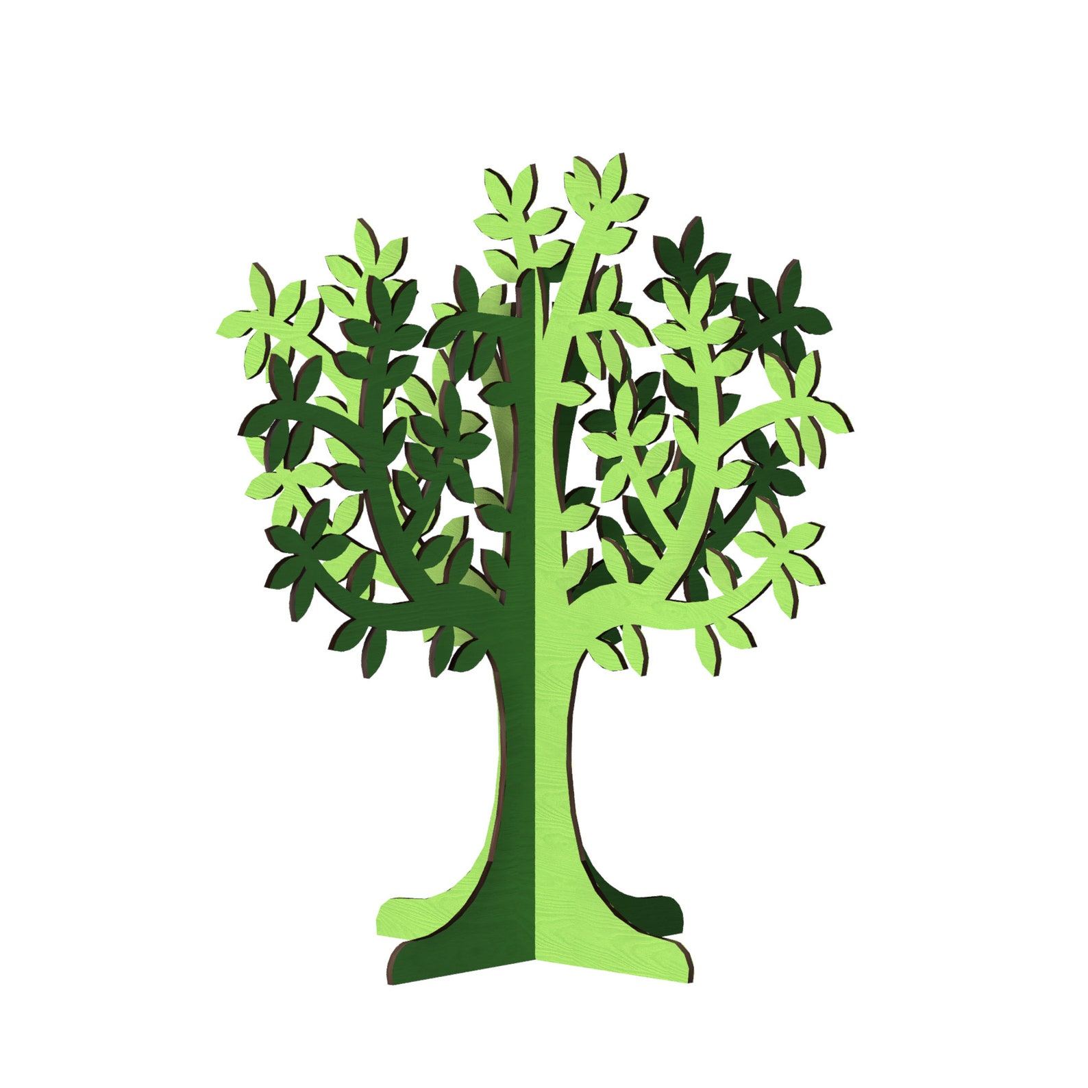 Life Tree Laser Cut Files Svgdxfpdfaicdreps Laser - Etsy