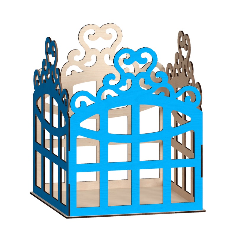 Bird Cage Centerpiecelaser Cut Files Laser Cut Template - Etsy
