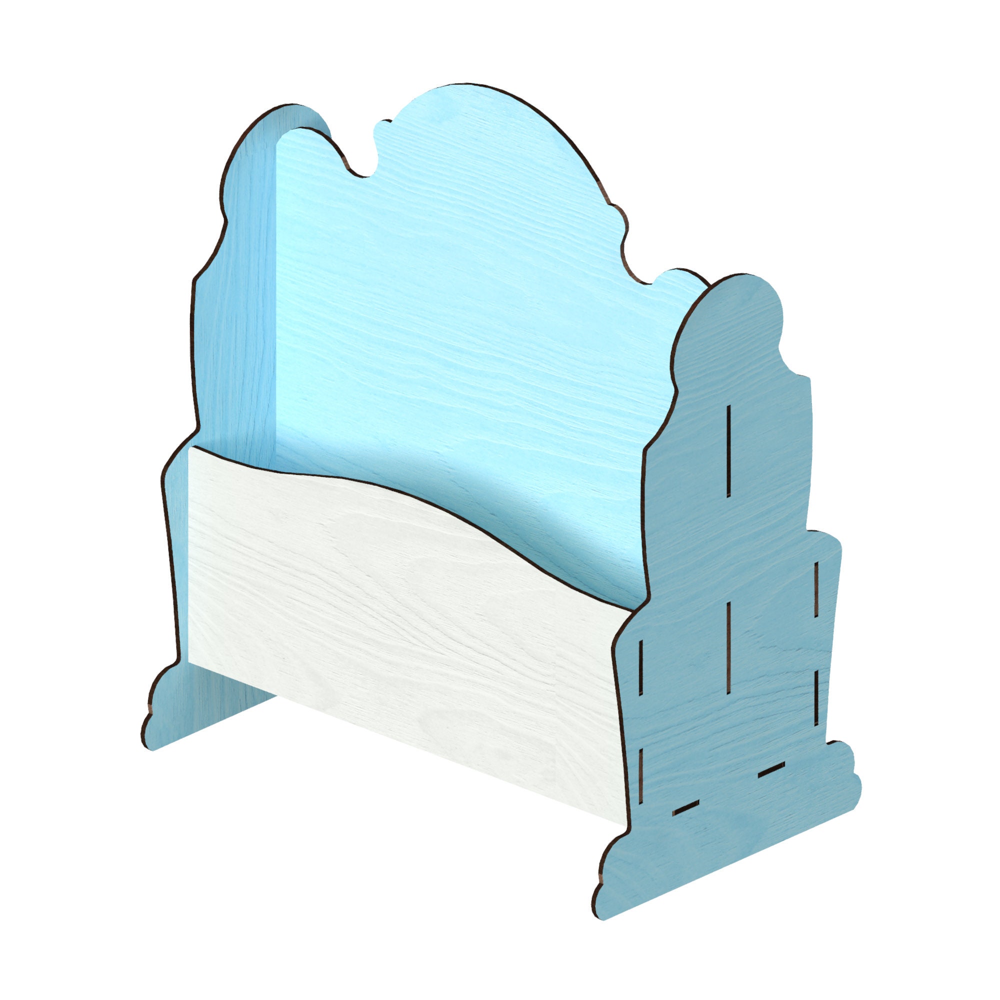 Magazine Holder Laser Cut Files Svgdxfpdfaicdreps | Etsy