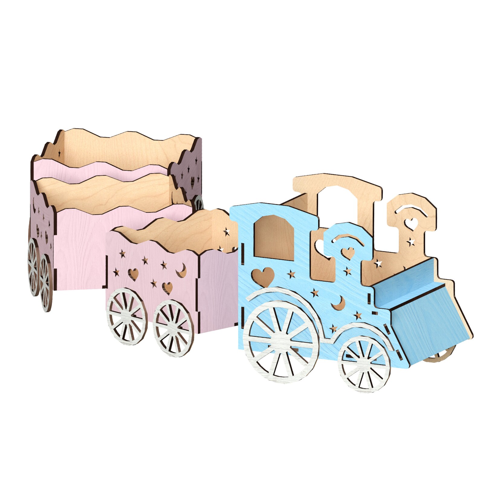 Candy Bar Train,laser Cut Files, Laser Cut Template, Vector for Laser ...