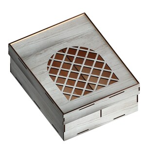 Box for Wine and Glass, Laser Cut Files - Svg+dxf+pdf+ai+cdr+eps ...