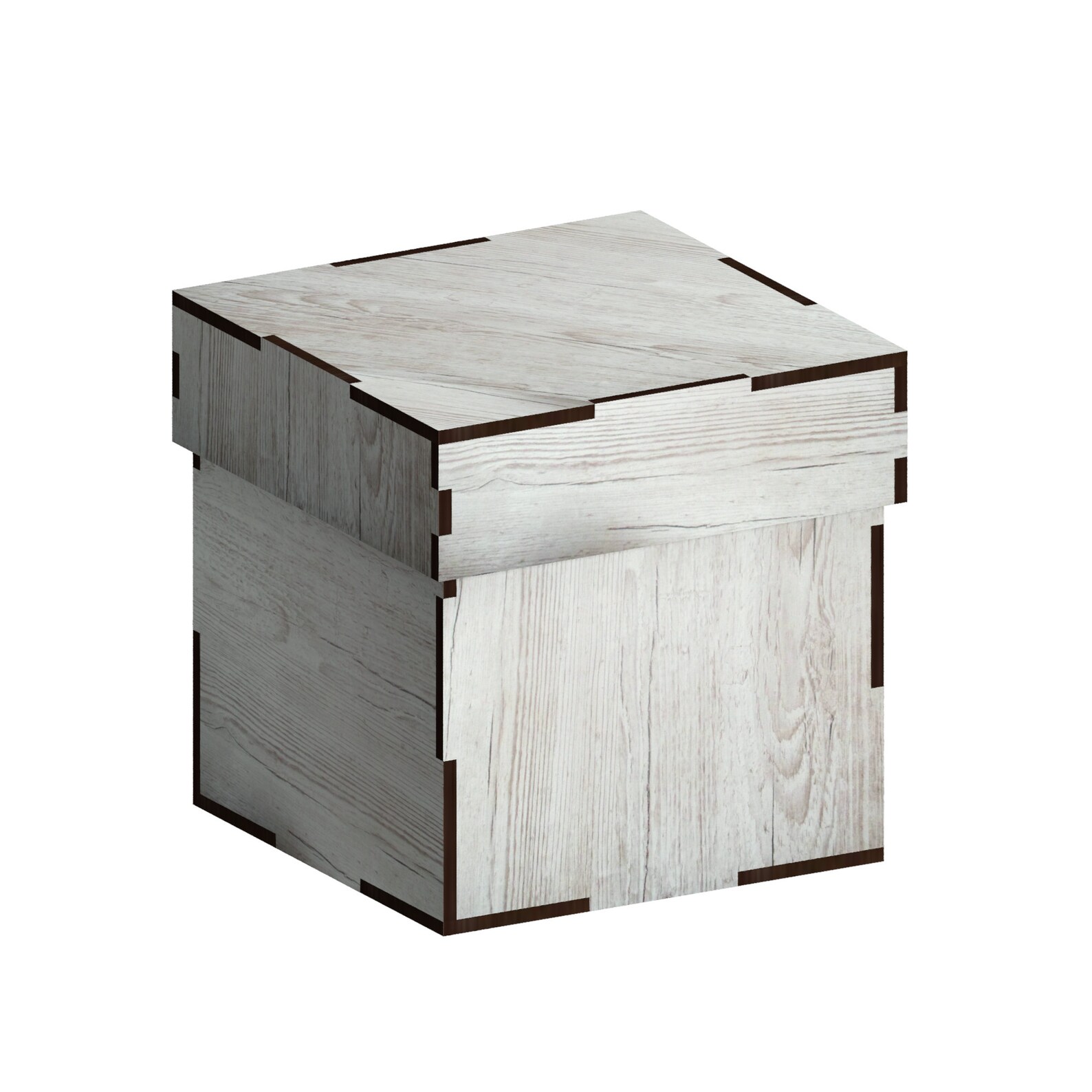 Box With Lid 10x10x10 Cm Laser Cut Files Laser Cut Template - Etsy