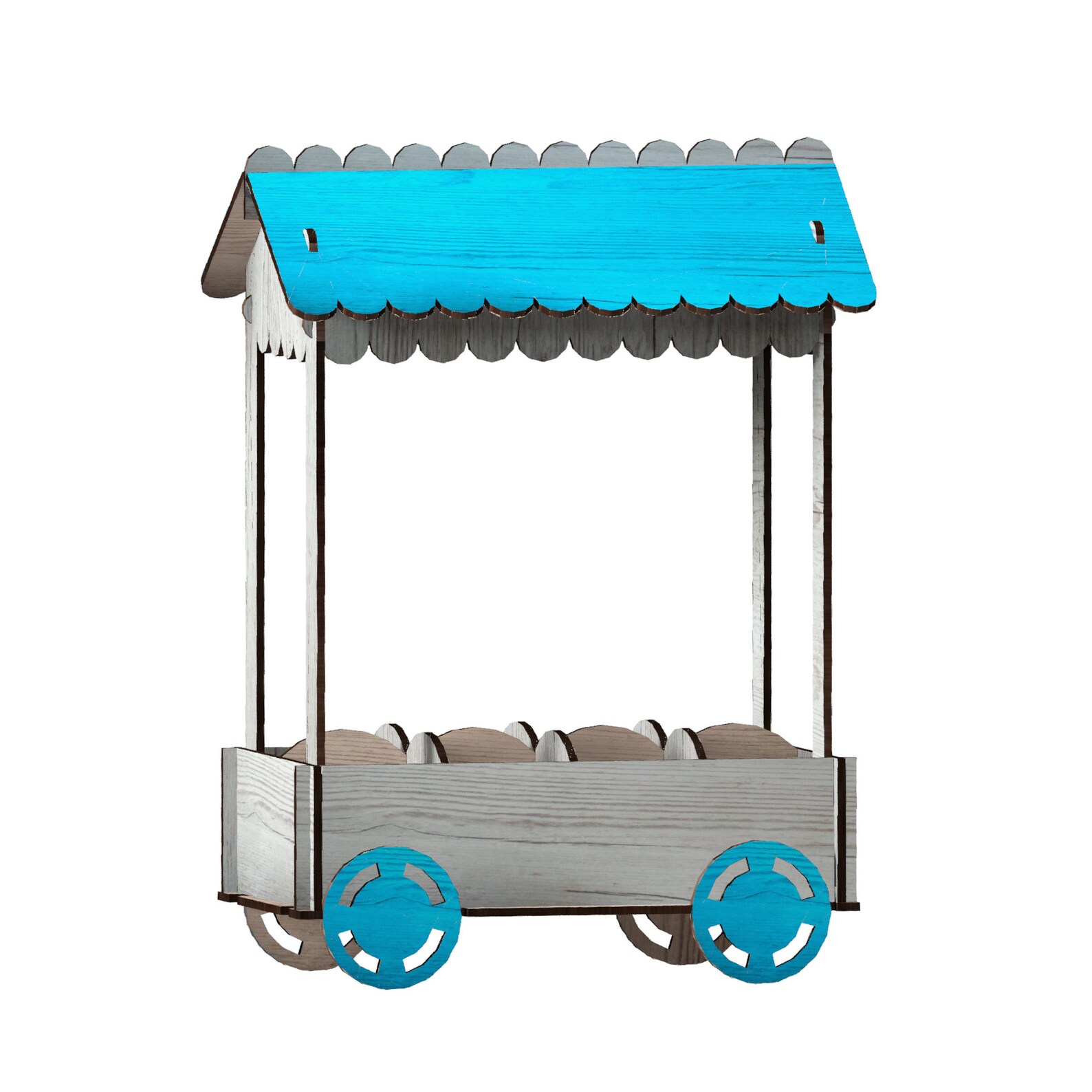 Candy Cartlaser Cut Files Laser Cut Template Vector for - Etsy