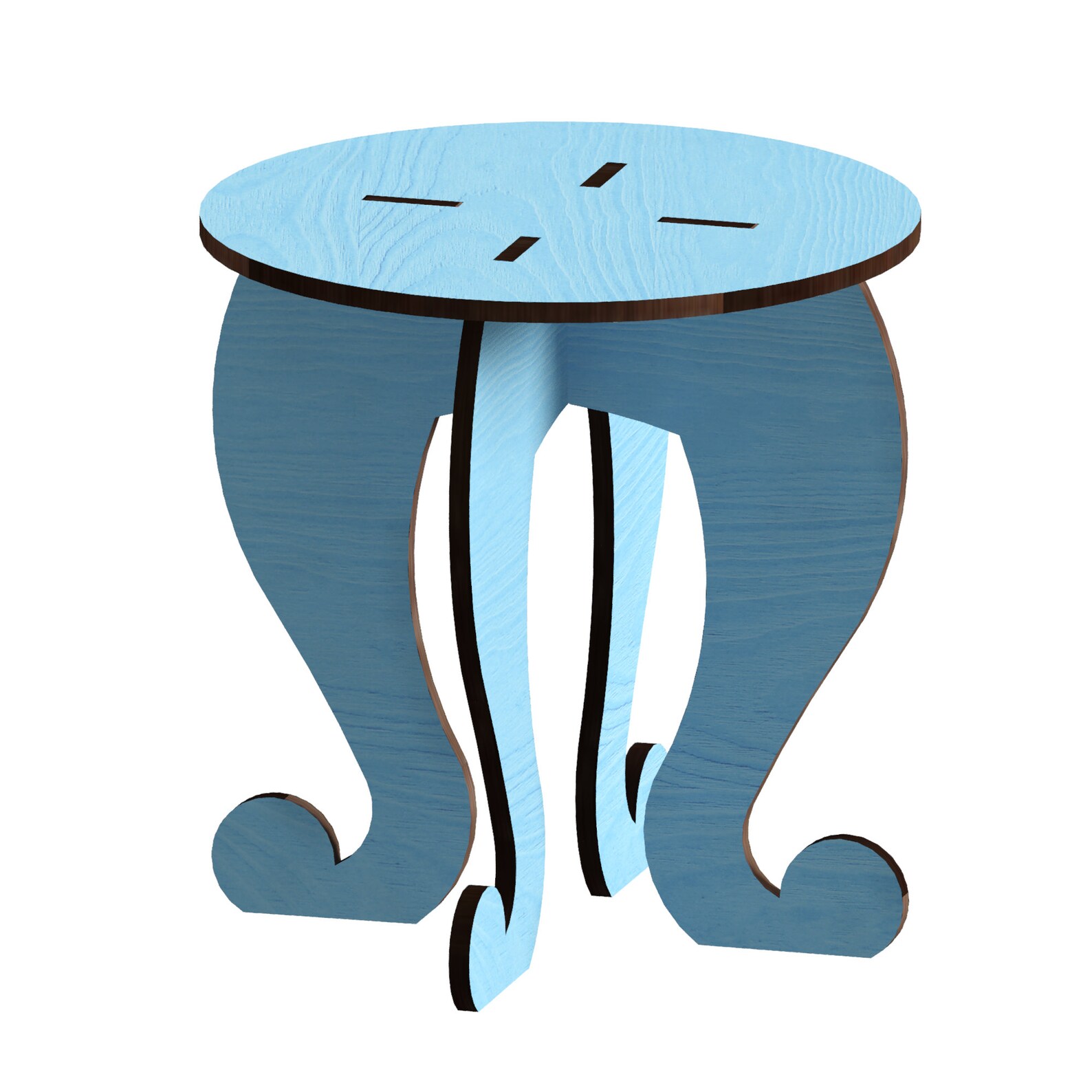 Little Tablelaser Cut Files Laser Cut Template Vector for | Etsy