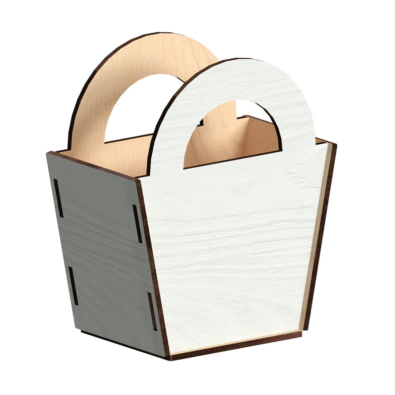 Bag Box Pattern Vector for Laser Cutting Cncsvglaser Cut - Etsy