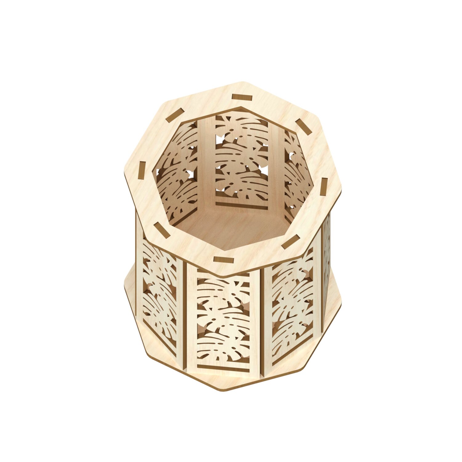 Pen Holder Laser Cut Files SvgDxfPdfAiCdrEps laser | Etsy