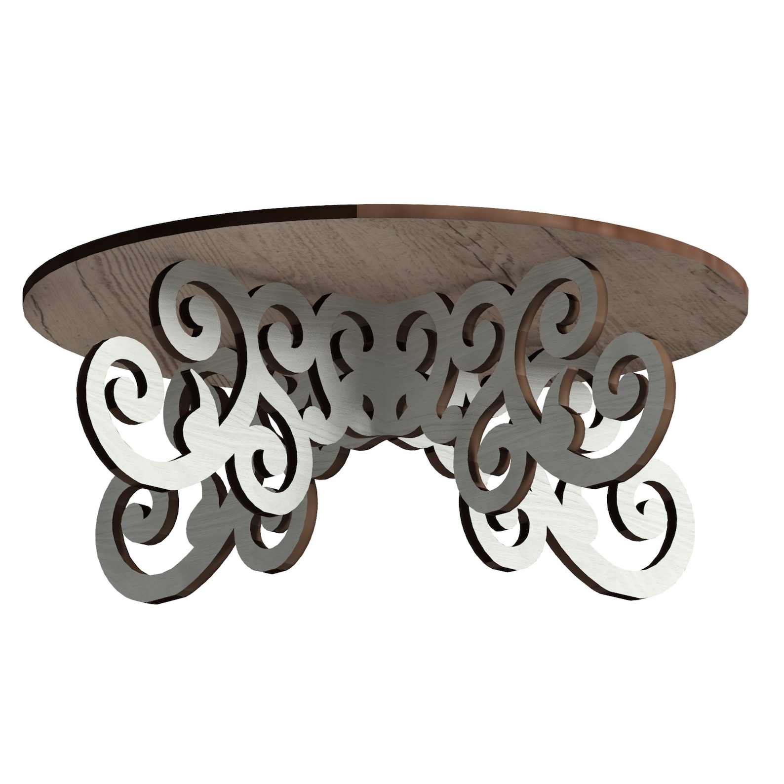 Laser Cut Cake Stand Template, Vector Model (digital Download) - Etsy