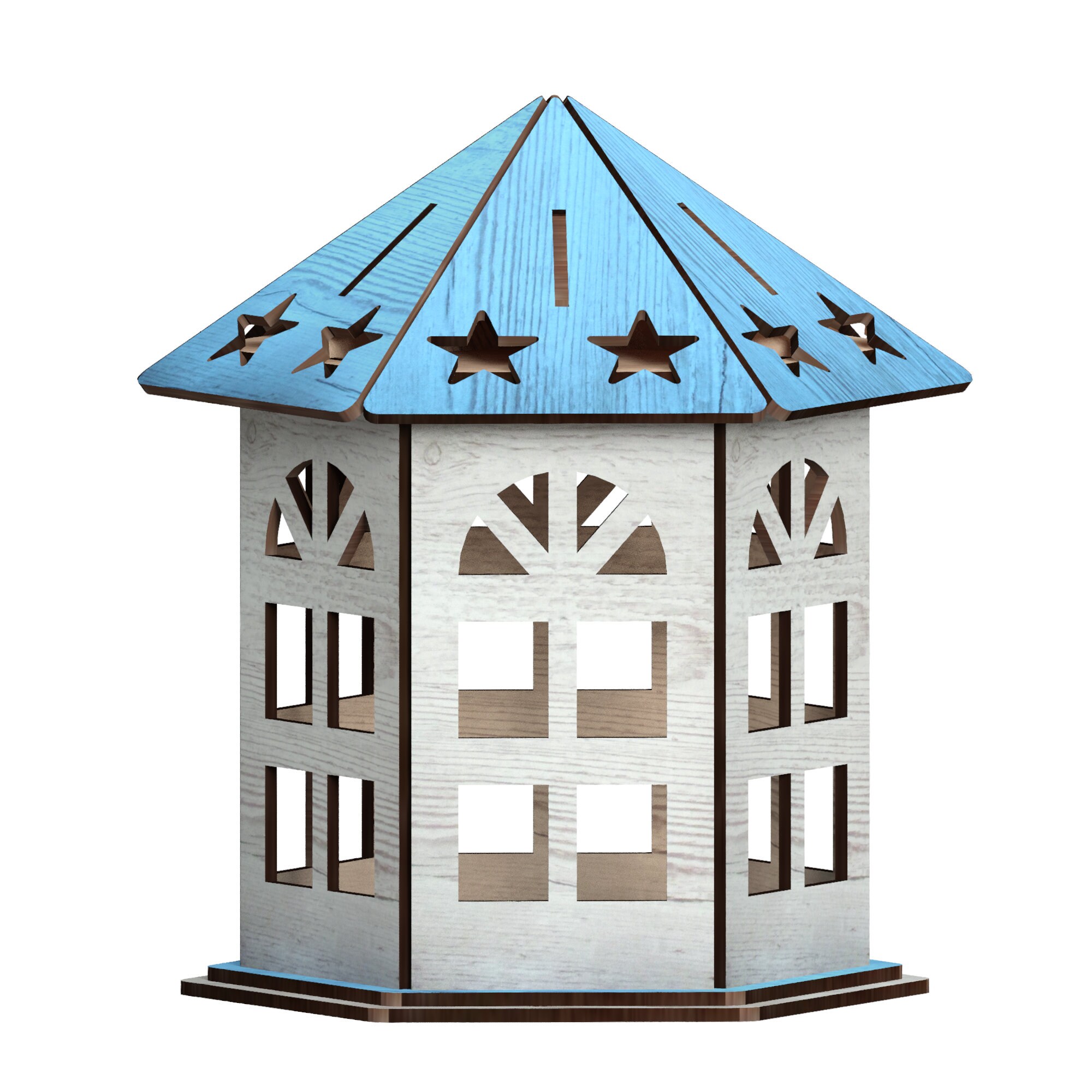Lantern Centerpiece Laser Cut Files: Vector Pattern (digital Download ...