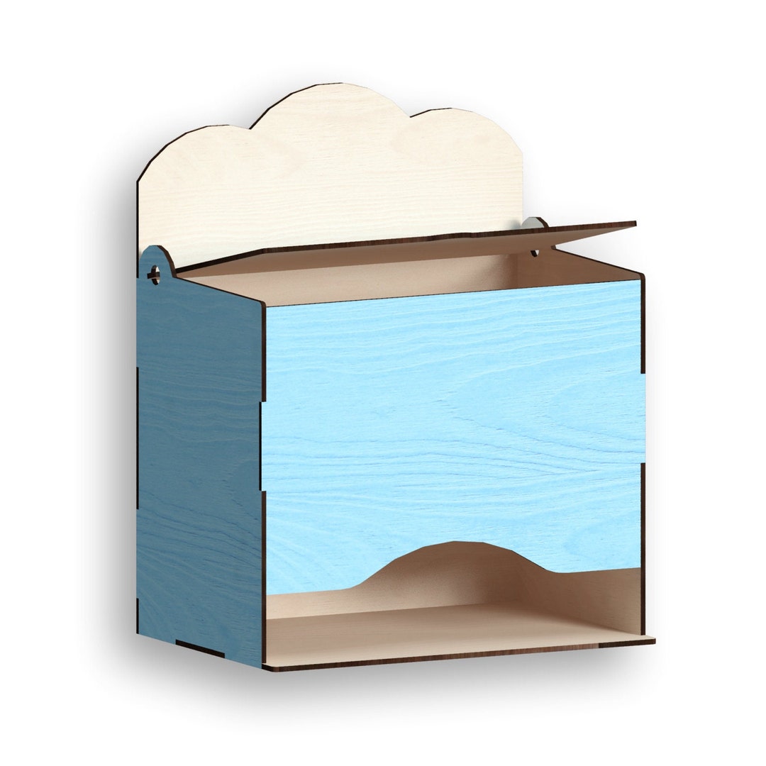 Diaper Dispenser, Laser Cut Files, Laser Cut Template, Vector for Laser ...