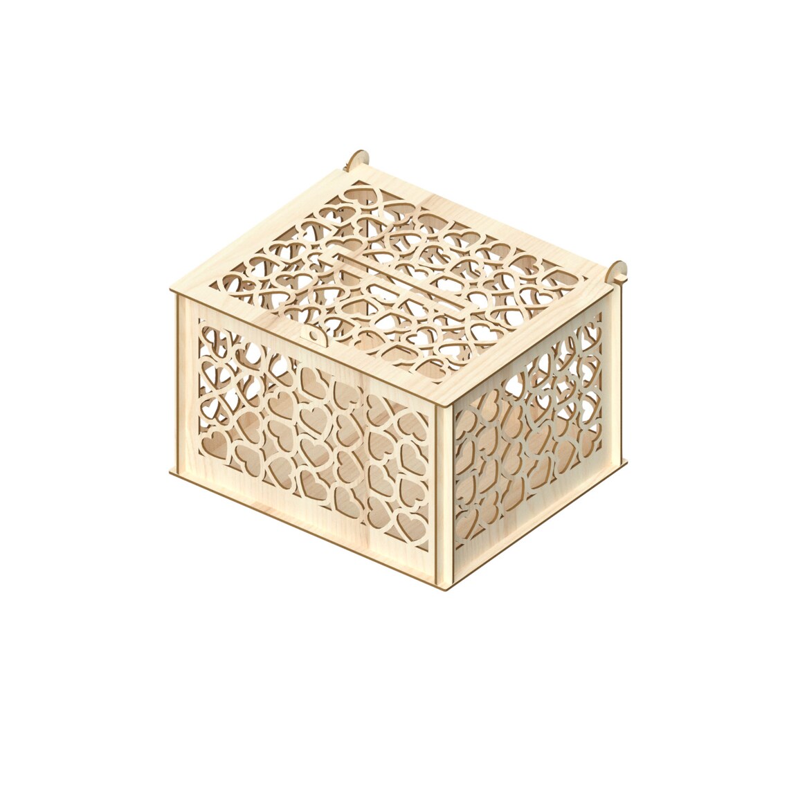 Wedding Card Box Laser Cut Files SvgDxfPdfAiCdrEps | Etsy