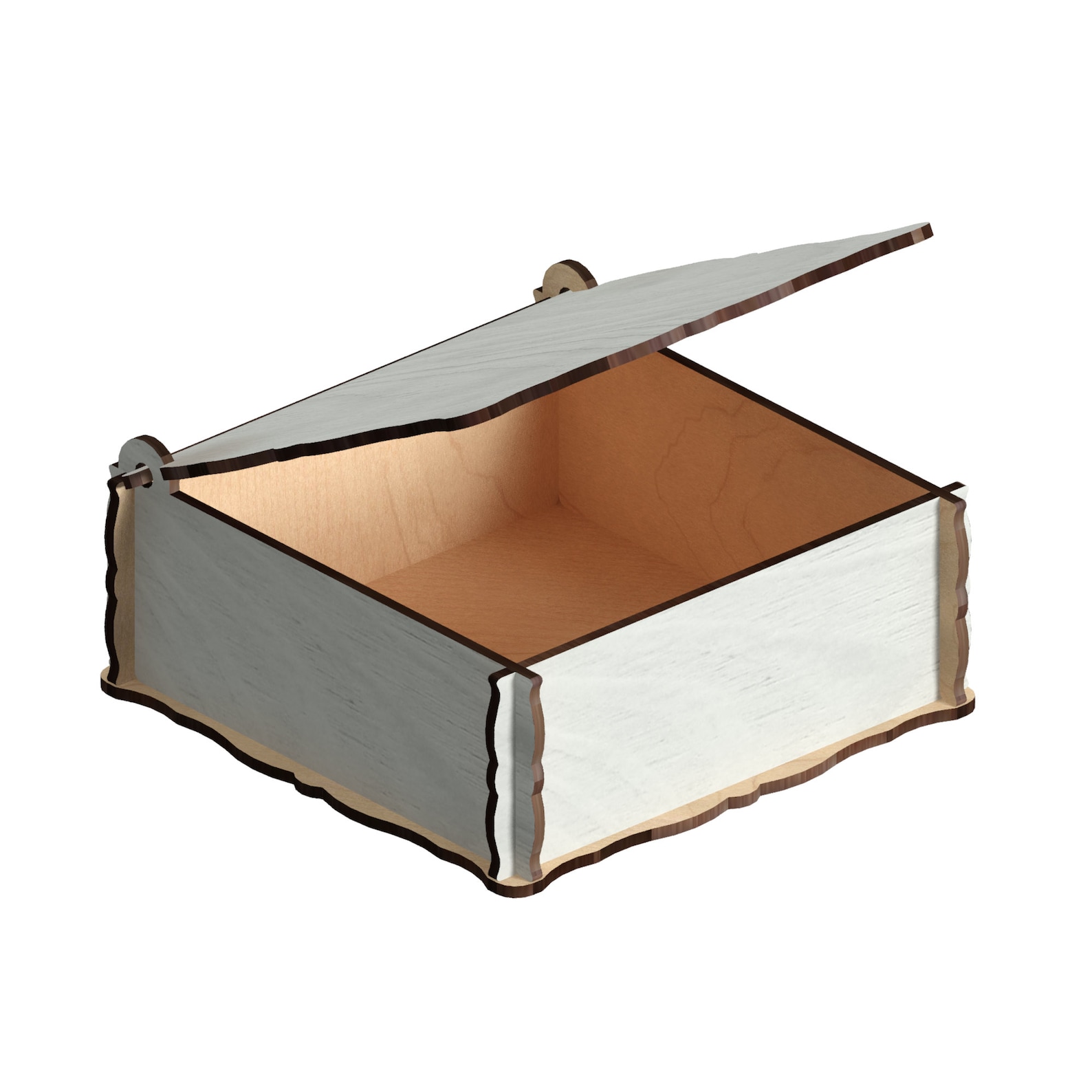 Box With Lid Laser Cut Files Laser Cut Template Laser Cut | Etsy