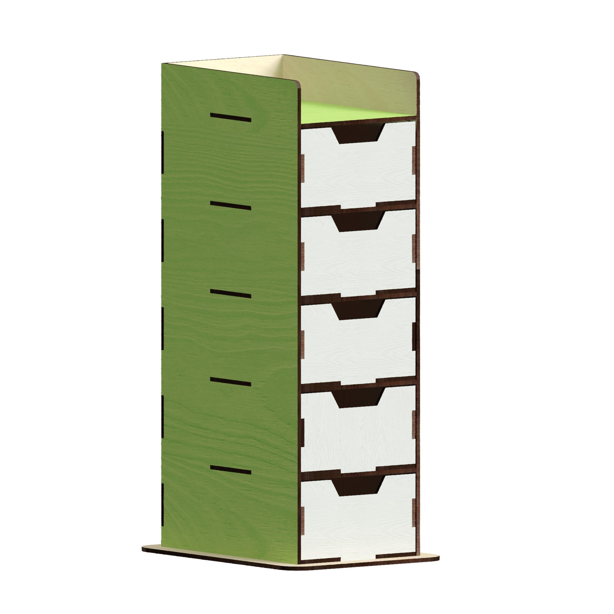 Drawer Organizerlaser Cut Files Svgdxfpdfaicdreps | Etsy