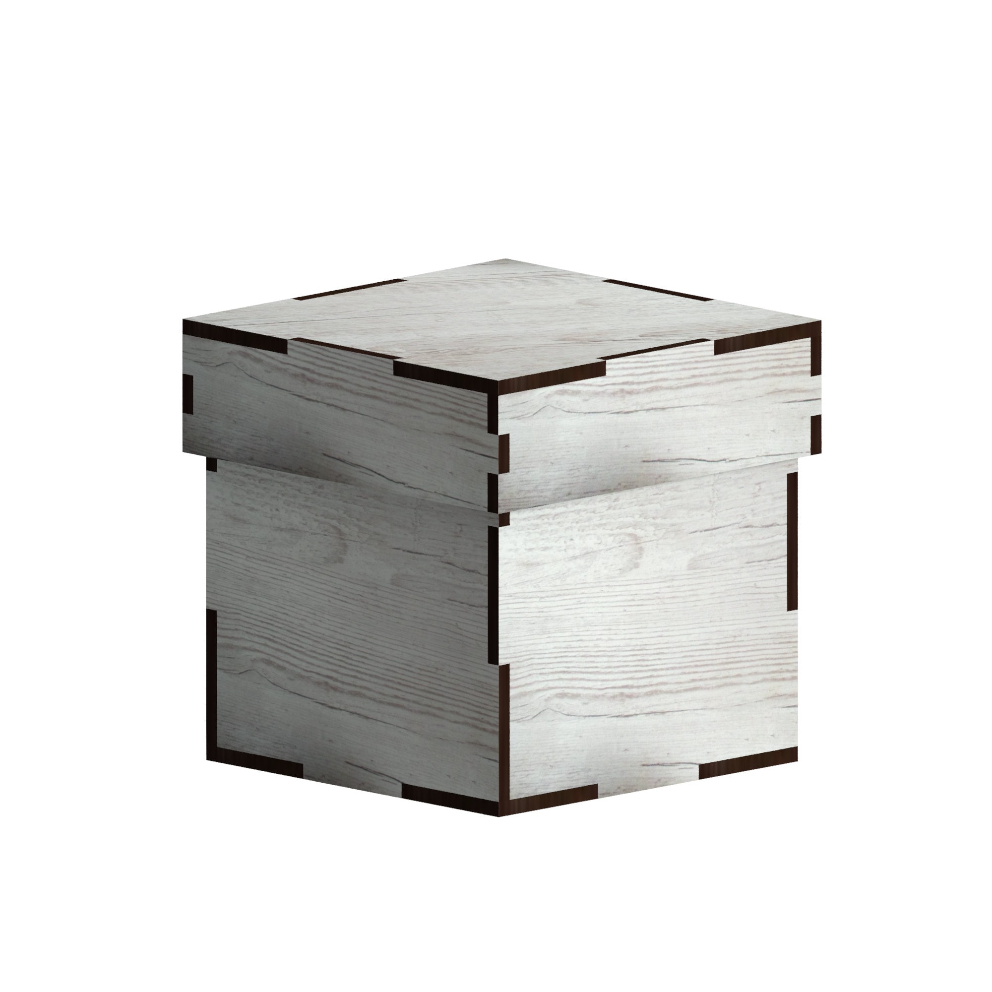 Box With Lid 8x8x8 Cm Laser Cut Files Laser Cut Template | Etsy