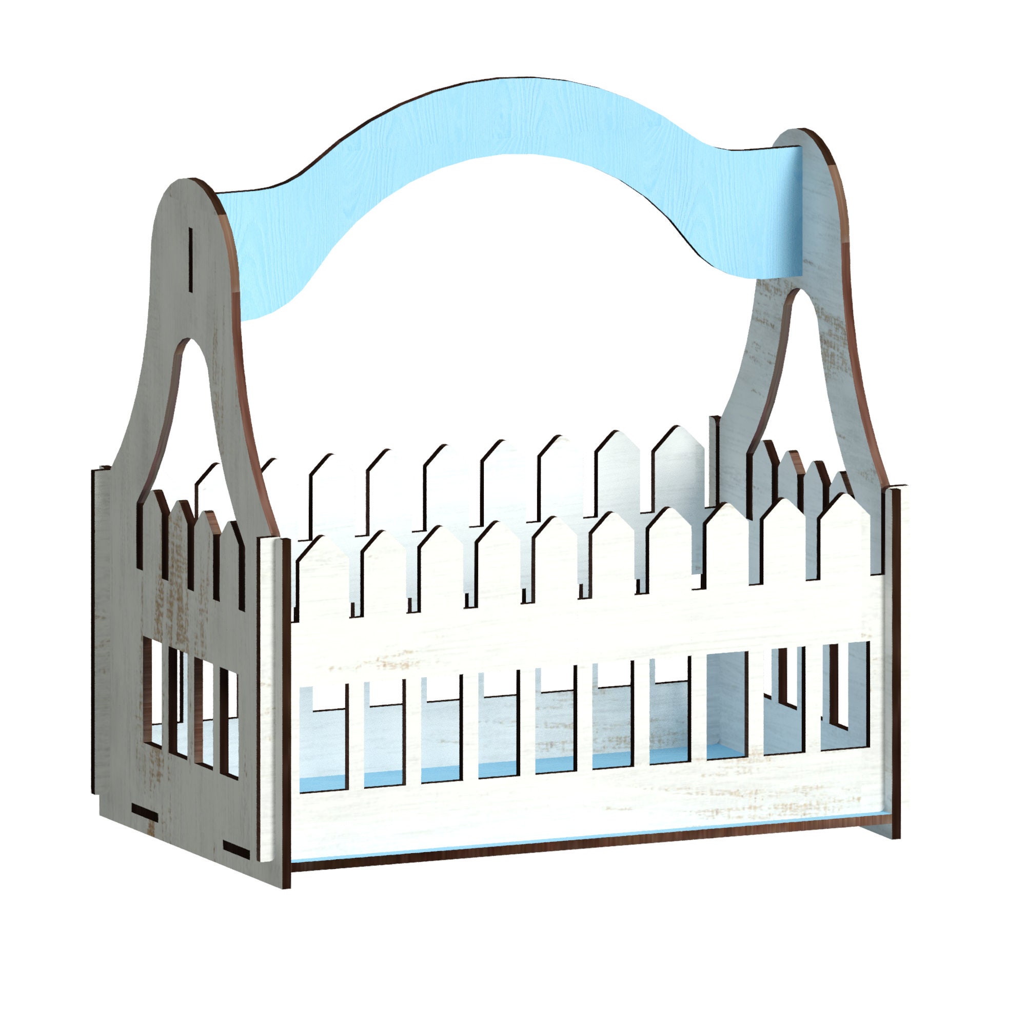 Flower Box Laser Cut Files Svgdxfpdfaicdreps Laser | Etsy