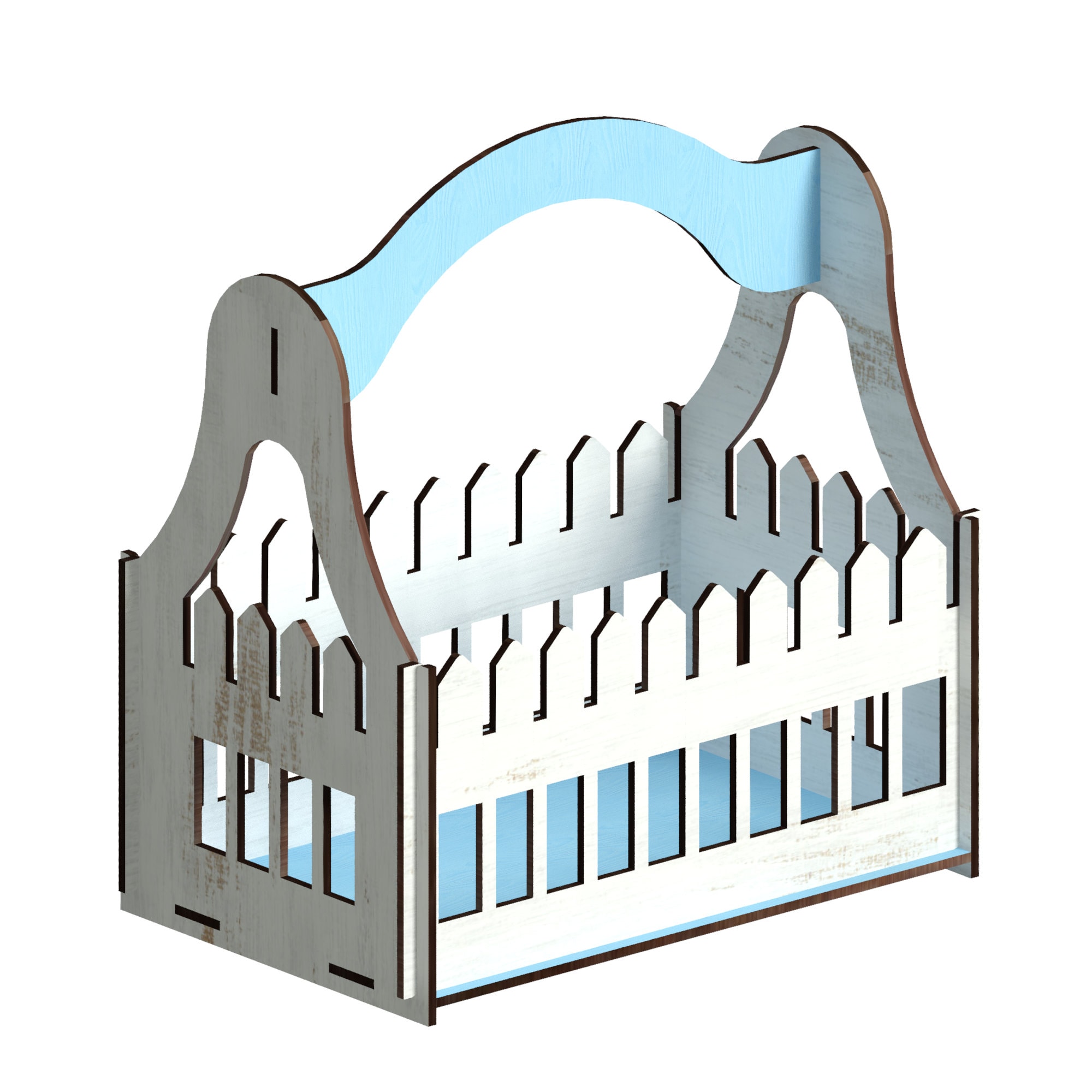 Flower Box Laser Cut Files Svgdxfpdfaicdreps Laser | Etsy