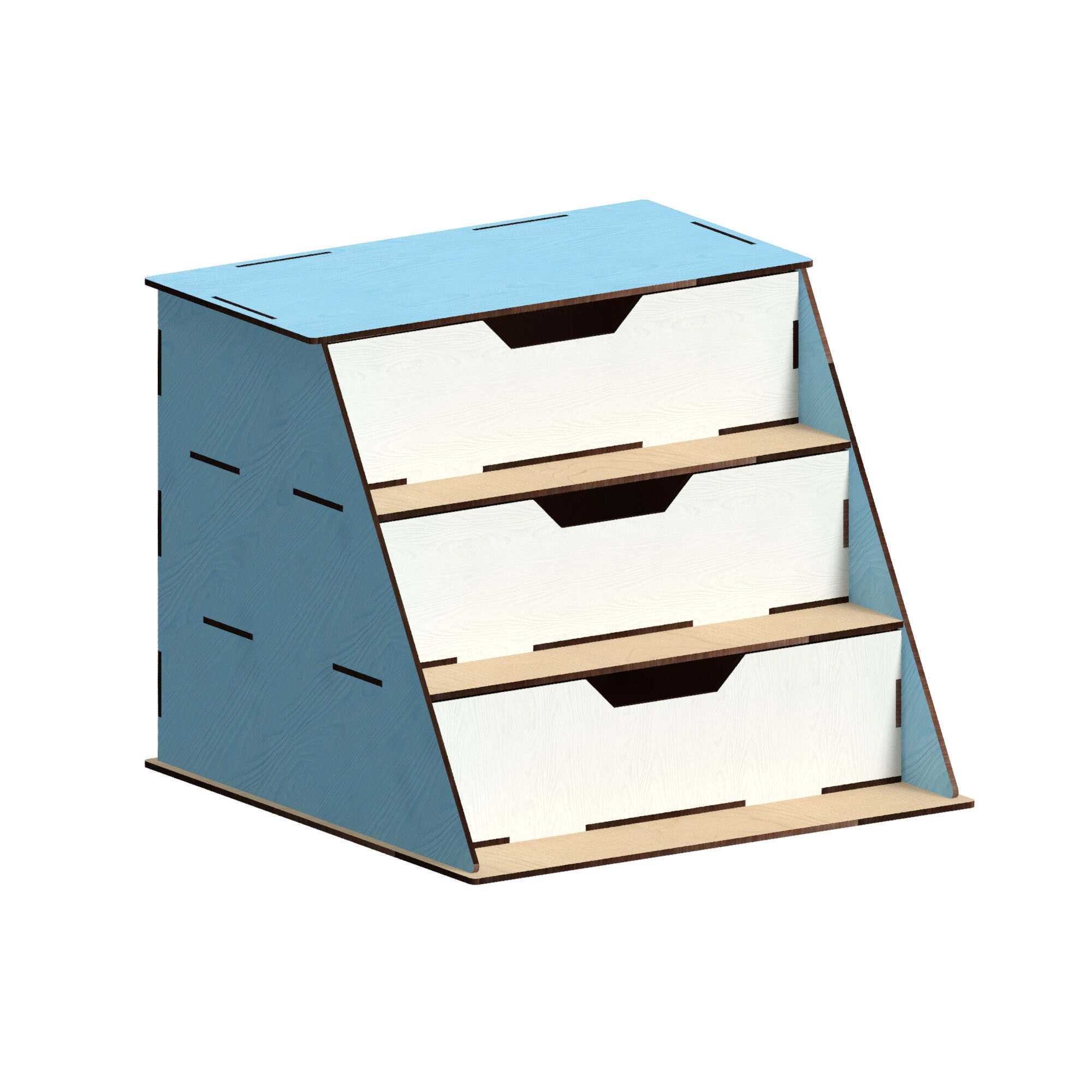 Drawer Organizer, Laser Cut Files - Svg+dxf+pdf+ai+cdr+eps - Laser ...