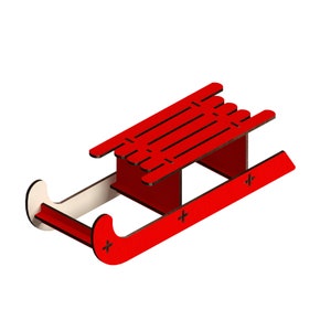 Sled,laser Cut Files Svgdxfpdfaicdreps Laser Files Instant Download ...